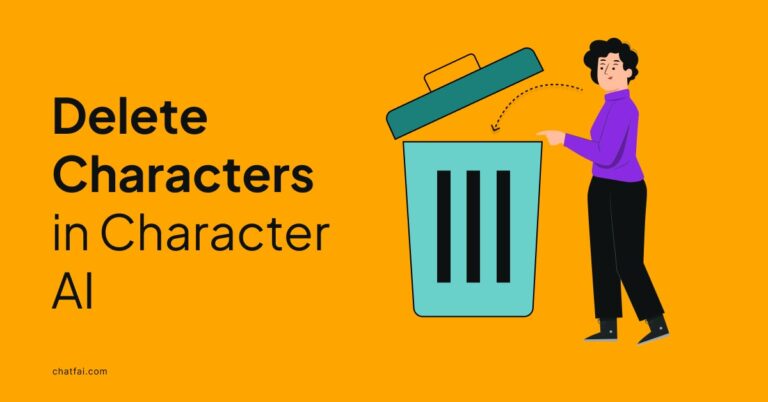 How to Delete Characters in Character AI How to Delete Characters in Character AI